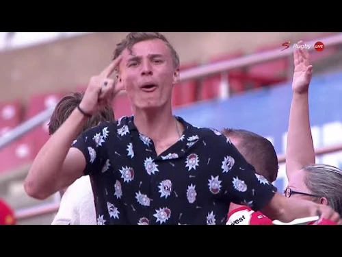 Francke Horn with a Spectacular Try vs Leinster Rugby | SuperSport