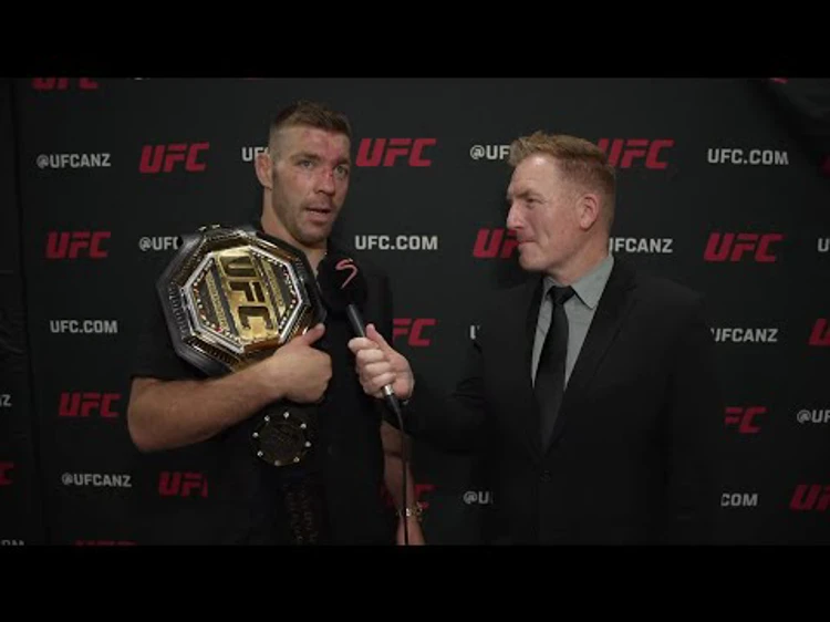 Post Fight Interviews | Dricus du Plessis v Sean Strickland | SuperSport