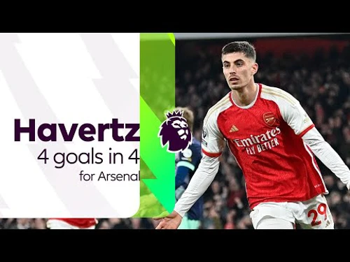 Kai Havertz's 4 goals in 4 games! | Premier League | SuperSport