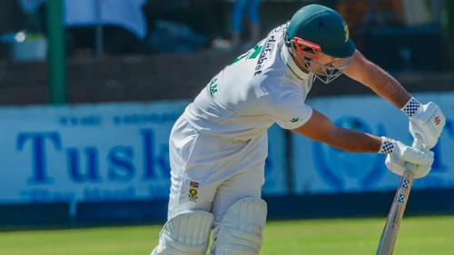 David Bedingham 82 Runs | Zimbabwe v South Africa | 2nd Test Day 1 ...