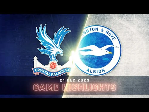 Crystal Palace v Brighton | Match in 3 Minutes | Premier League ...