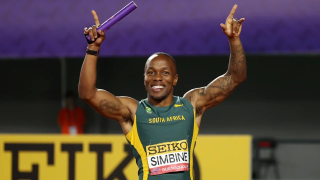 South African sprinter Simbine has found success and satisfaction ...