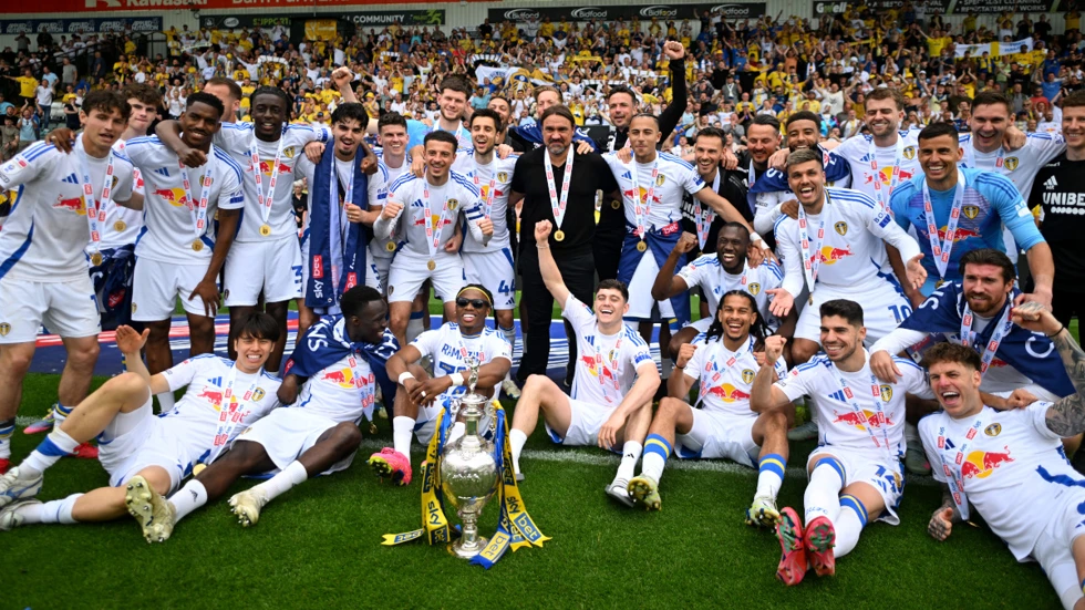 Leeds win Championship title on goal difference, Luton relegated ...