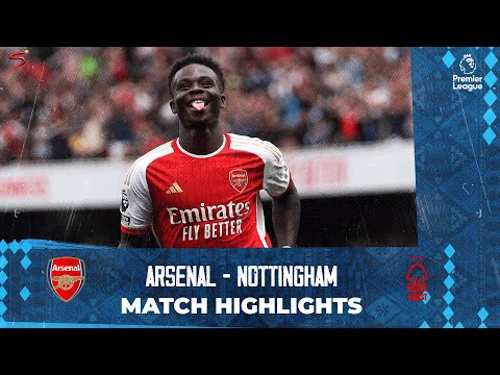Arsenal v Nottingham | Match Highlights | Premier League Matchday 1 ...