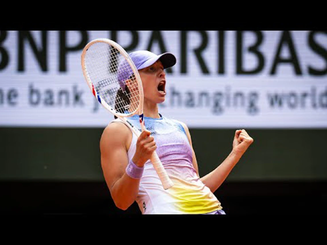 Elena Rybakina v Iga Swiatek | Day 8 | Highlights | Roland Garros ...