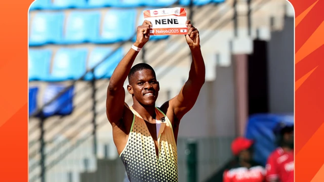 Nene sets world lead in men's 400m in Nairobi | SuperSport