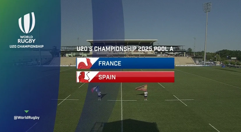 France v Spain | Match Highlights | World Rugby u20 Championship | SuperSport