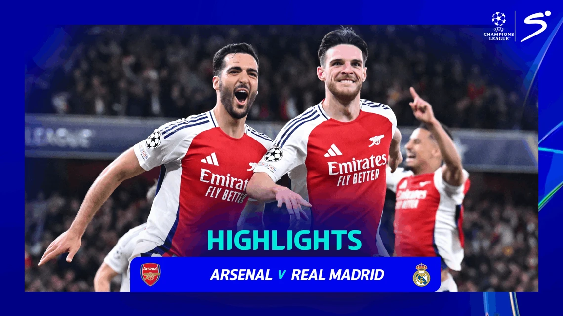 Arsenal v Real Madrid | Match Highlights | UEFA Champions League ...