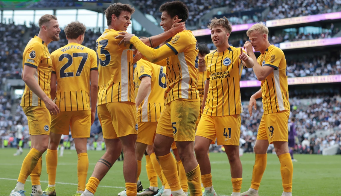 Brighton spoil Spurs' party with win | SuperSport
