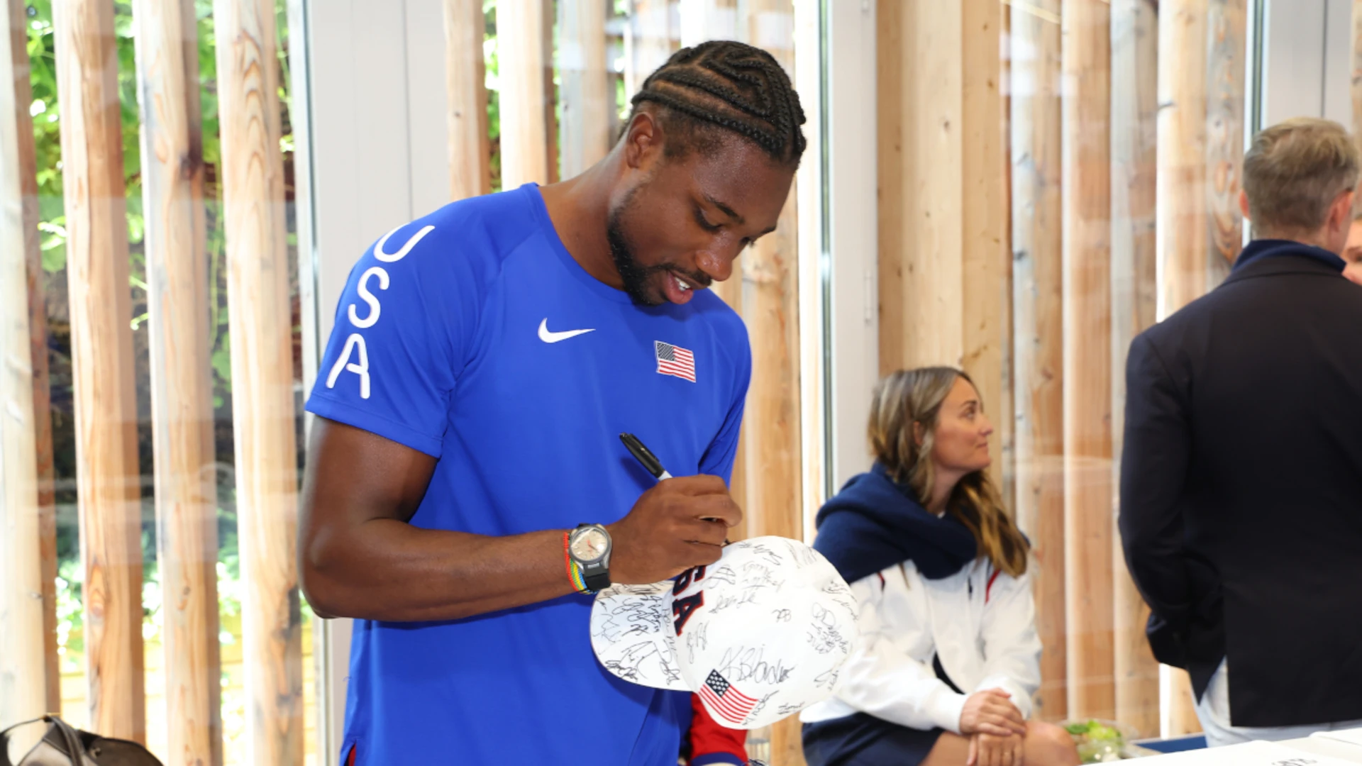 Lyles targets Olympic medal haul to underline 'rock star' status ...