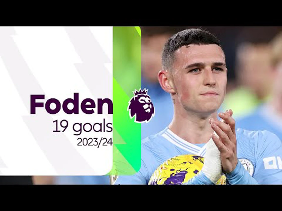 Every Phil Foden goal this season | Premier League | SuperSport