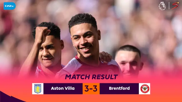 Aston Villa V Brentford Match In 3 Minutes Premier League