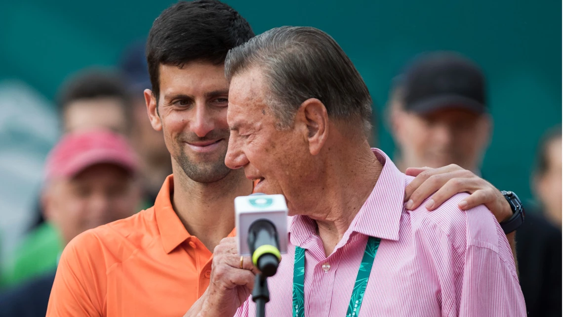 Djokovic in tears after tribute to late coach Pilic in Athens | SuperSport
