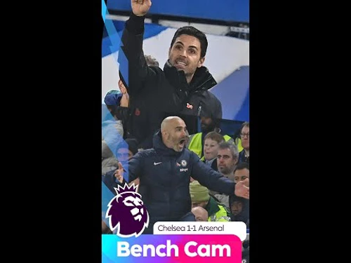 Bench Cam | Maresca and Arteta react to Chelsea 1-1 Arsenal! | SuperSport