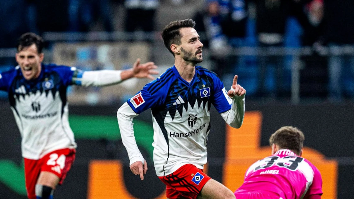 Last-gasp Vieira goal grabs Hamburg win over Stuttgart | SuperSport