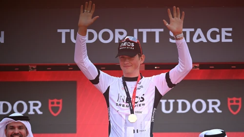 Britain's Tarling beats Pogacar and the clock at UAE Tour | SuperSport