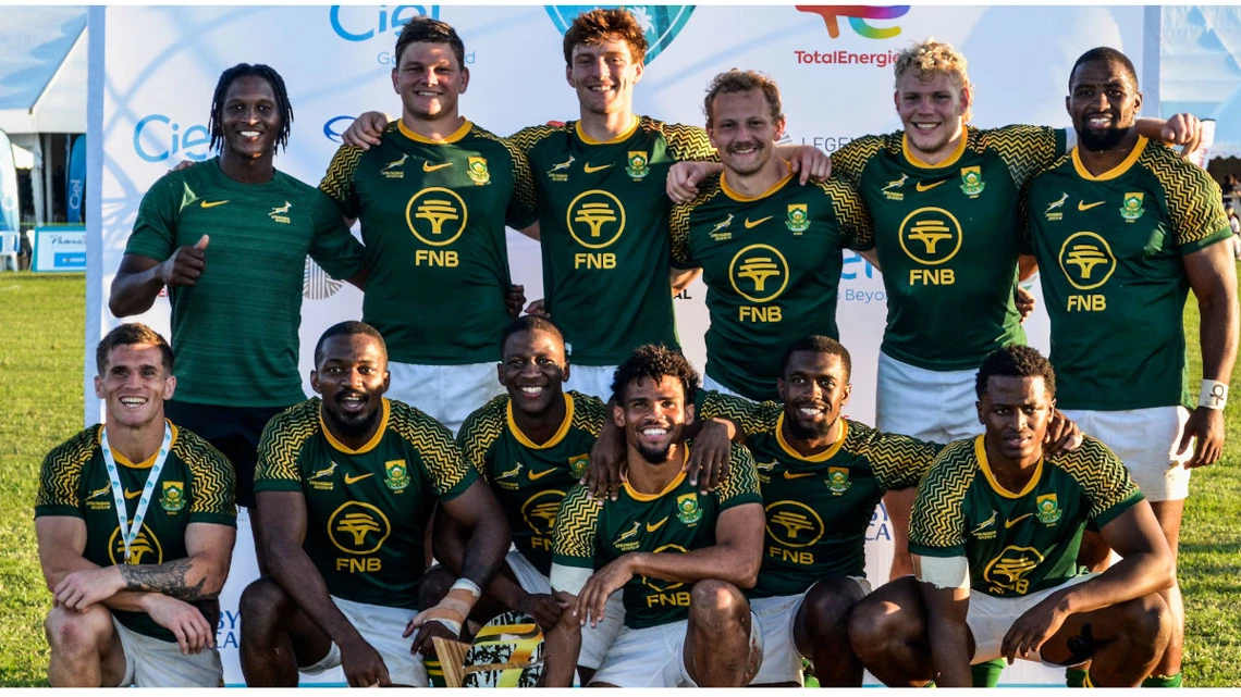 Springbok Sevens ‘A’ claim African crown in Mauritius | SuperSport
