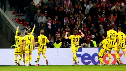 Borussia Dortmund beat Lille to reach Champions League quarterfinals ...