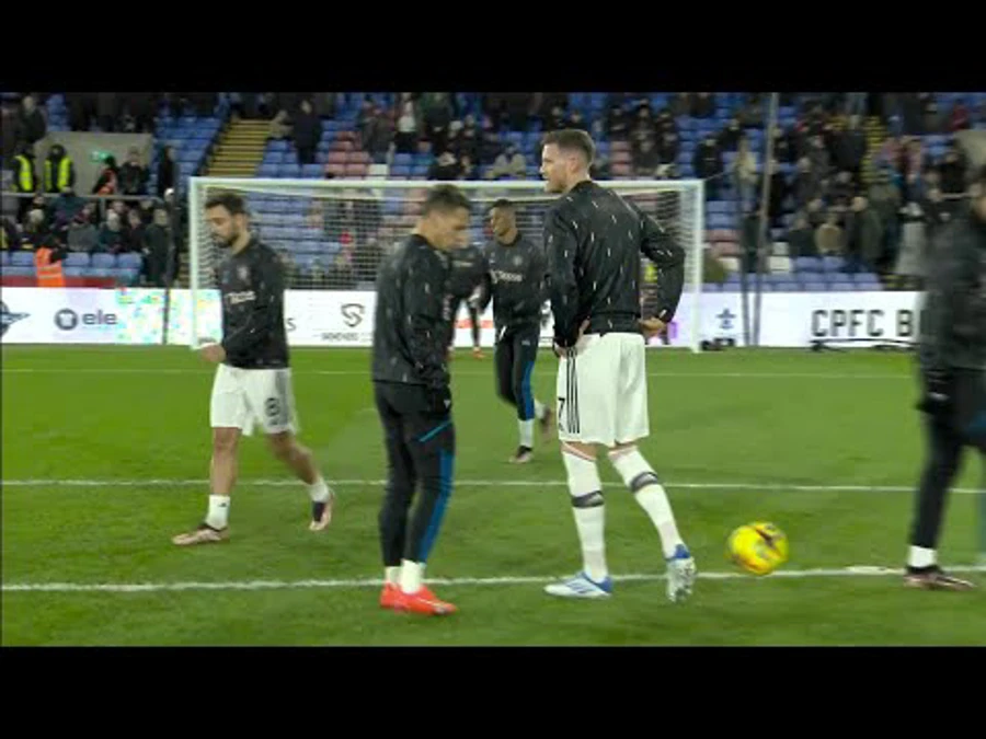 Wout Weghorst, Marcus Rashford & more in Man United shooting warm-up ...