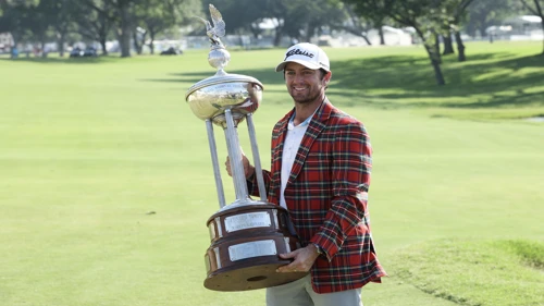 Riley wins at Colonial as Scheffler struggles, players remember Murray ...