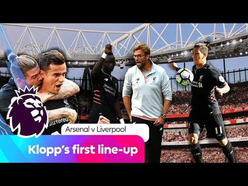 What a throwback! | Klopp's first line-up at the Emirates | Premier ...