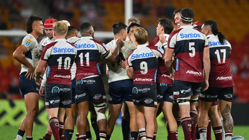 Reds boss Kiss hails resilience in 13-try Super Rugby extravaganza ...