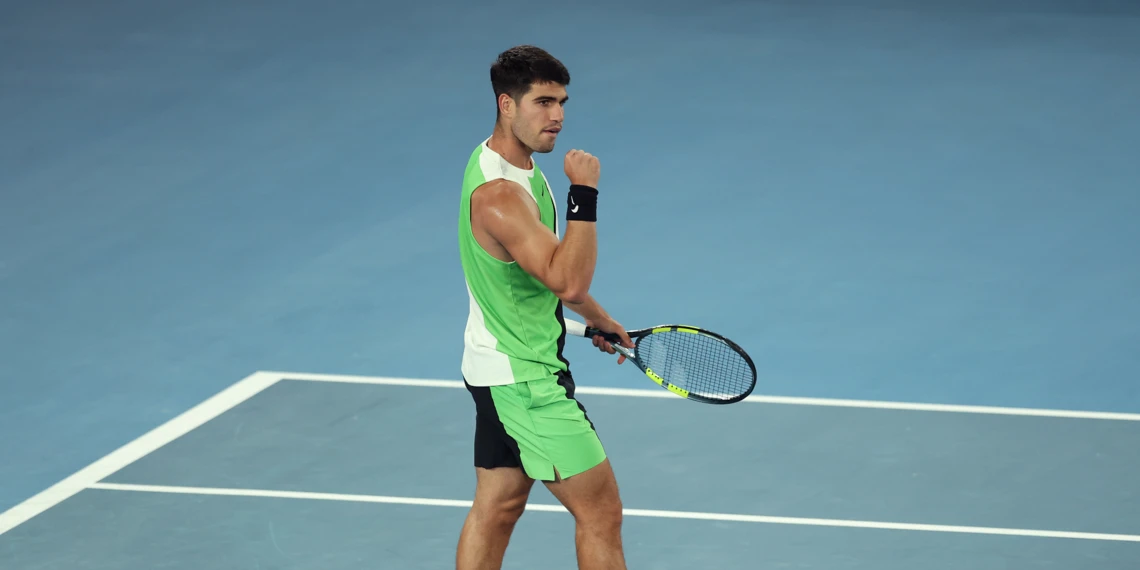 Alcaraz kicks off career Grand Slam bid with tough Australian Open test ...