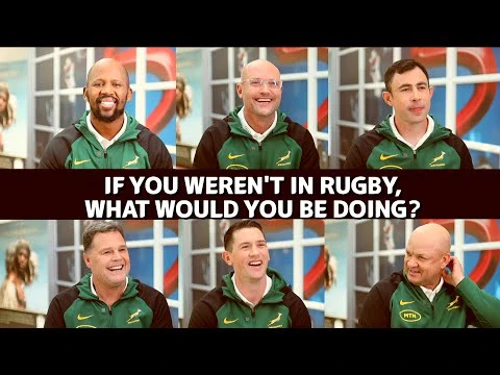If Rugby Didn't Exist, What Would The Springbok Management Team Be ...