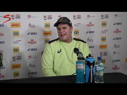Lions Series 2021 | Rassie Erasmus on the conversation around Marius ...