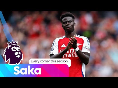 Every corner kick Bukayo Saka has taken so far this season | Premier ...