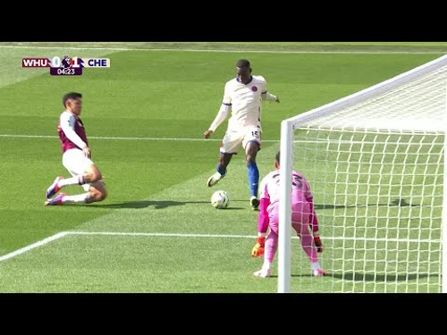 Nicolas Jackson | 4ᵗʰ Minute Goal v West Ham | SuperSport