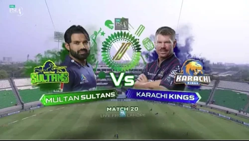 Multan v Karachi Pakistan Super League | SuperSport