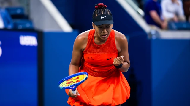 Resplendent in red, Osaka races into US Open second round | SuperSport