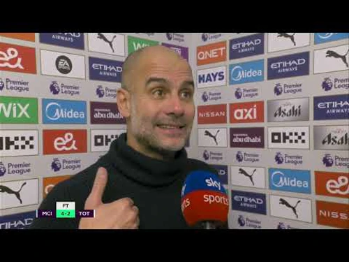 Premier League | Manchester City v Tottenham Hotspur | Post-match ...