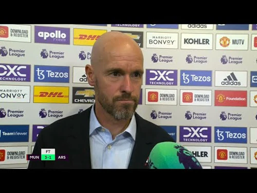 Premier League | Manchester United v Arsenal | Post-match interview ...