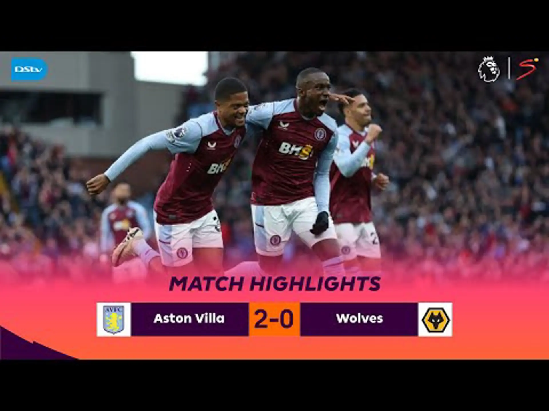 Aston Villa V Wolverhampton Match In 3 Minutes Premier League