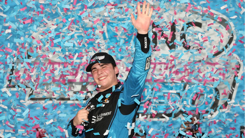 Mayer keeps Xfinity playoff run alive with dramatic victory at ...
