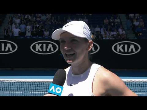 Australian Open | Day 10 | QF 3 | Anett Kontaveit v Simona Halep | Highlights and interview ...