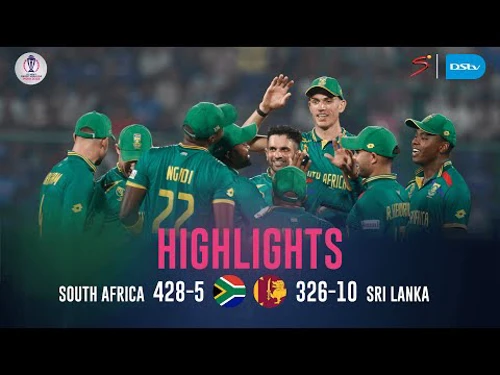 South Africa v Sri Lanka | Match Highlights | ICC Cricket World Cup ...