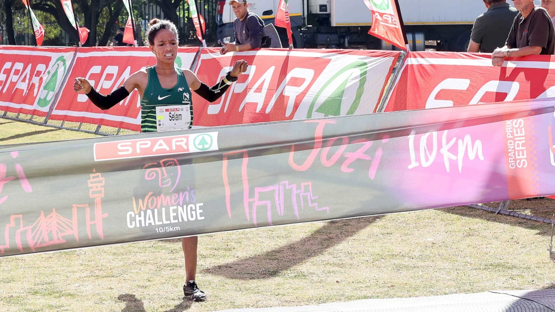 Perpetual bridesmaid Gebre wins SPAR Women's Jozi Challenge | SuperSport