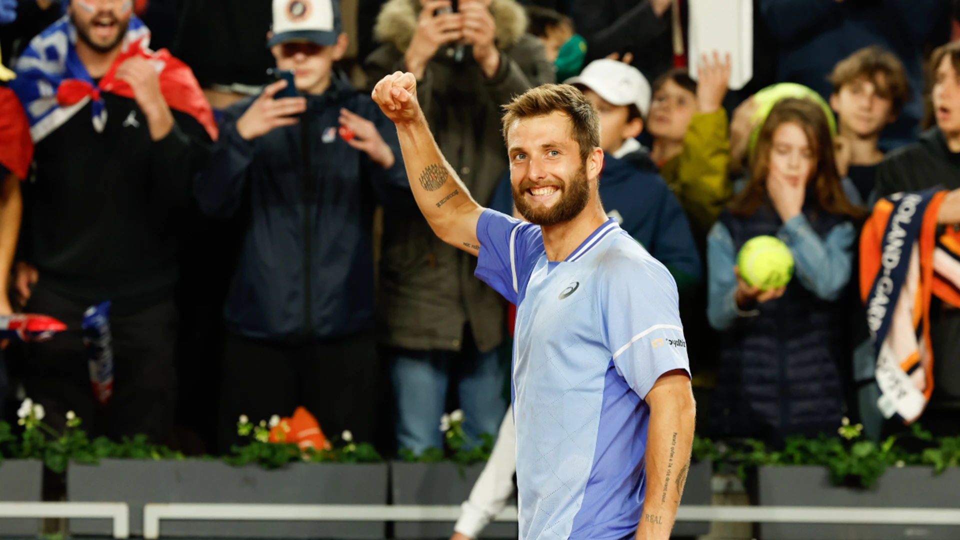 'Don't mean to make you crazy,' says French Open maverick Moutet ...