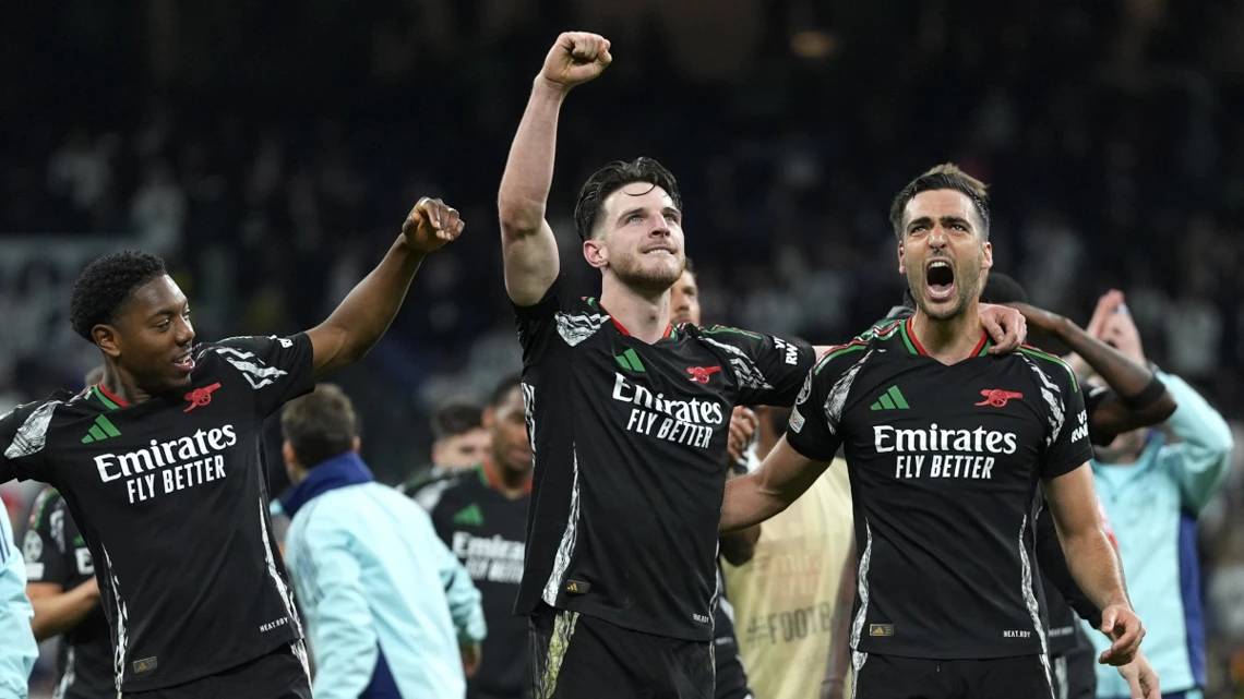 Rice 'knew' Arsenal would dethrone Real Madrid | SuperSport