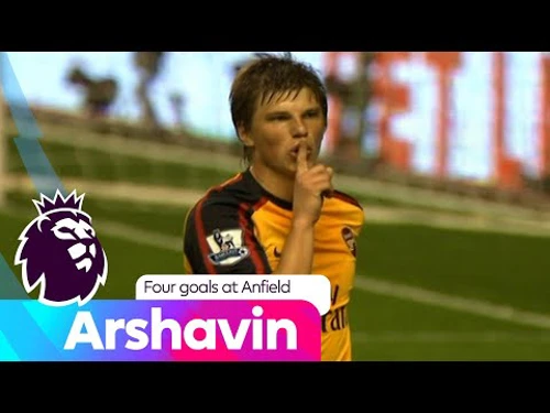 When Andrey Arshavin scored FOUR goals in one game | Premier League ...