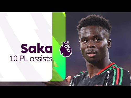All top of Saka's assists this season! | Premier League | SuperSport
