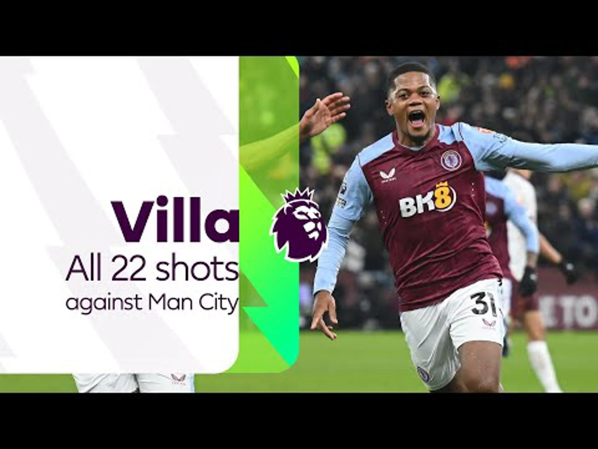 ALL 22 Villa shots against Man City | Premier League | SuperSport