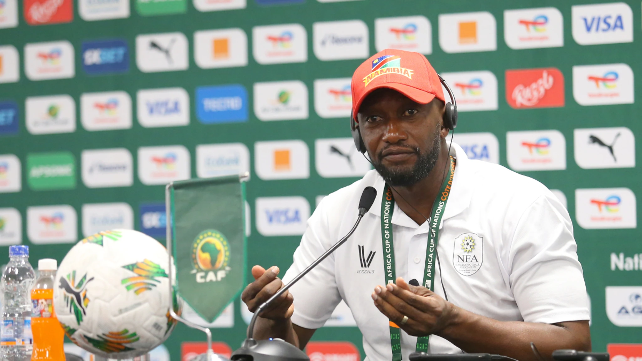 'Not written in the script' - Namibia coach hopes to keep Afcon run ...