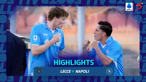 Lecce v Napoli | Match Highlights | Italian Serie A Matchday 35 ...