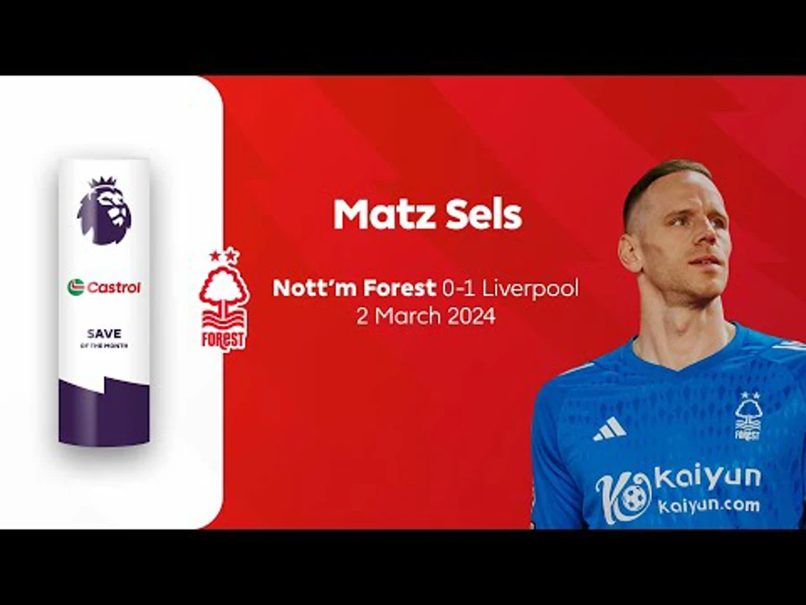 Matz Sels wins Save of the Month for March! | Premier League | SuperSport