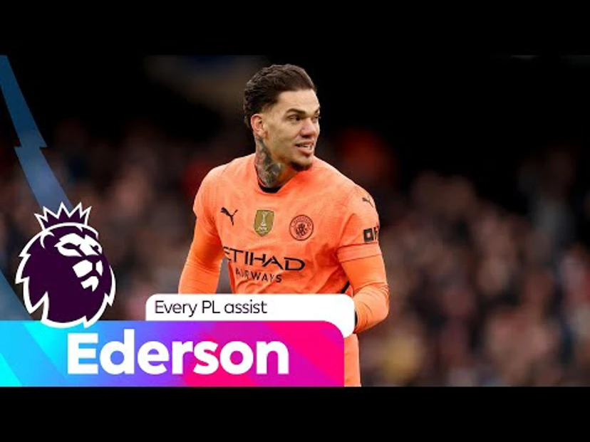 Record-braker | All of Ederson's assists | Premier League | SuperSport