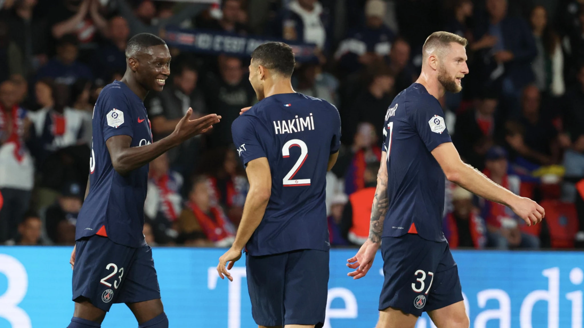 Kolo Muani and Ramos score maiden PSG goals in win over Marseille ...